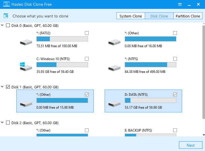 Free Portable Disk Cloning Software for Windows Download