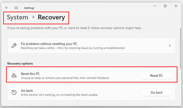 How To Reset A Windows 11 Computer To Factory Settings