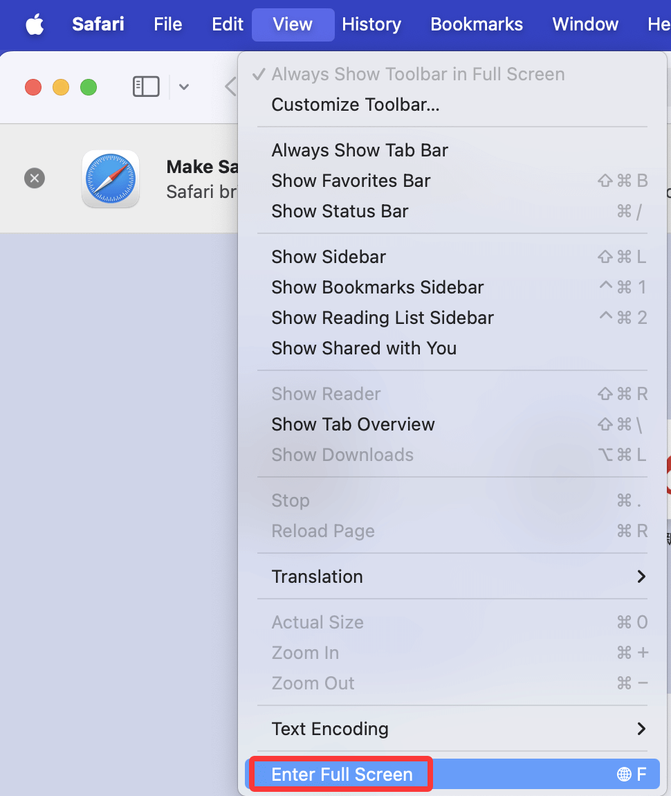 How to Enter or Exit Full Screen Mode on Mac?