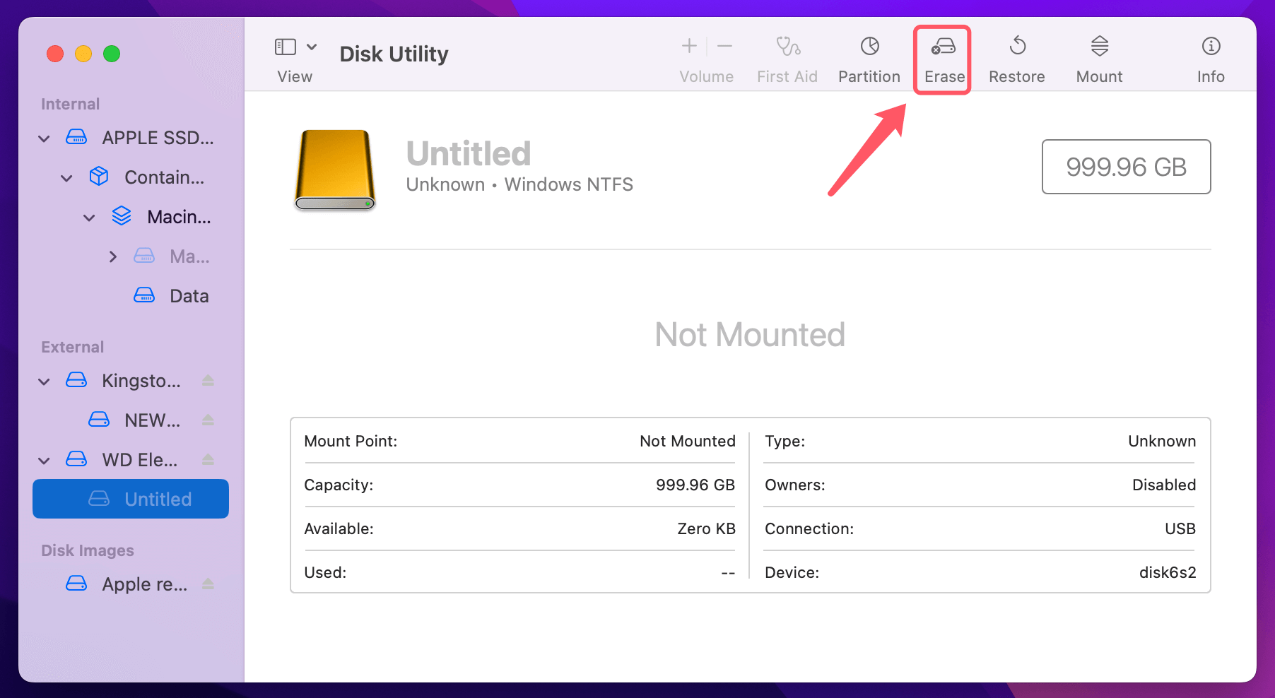 How to Fix External Hard Drive Read-only on macOS Monterey?