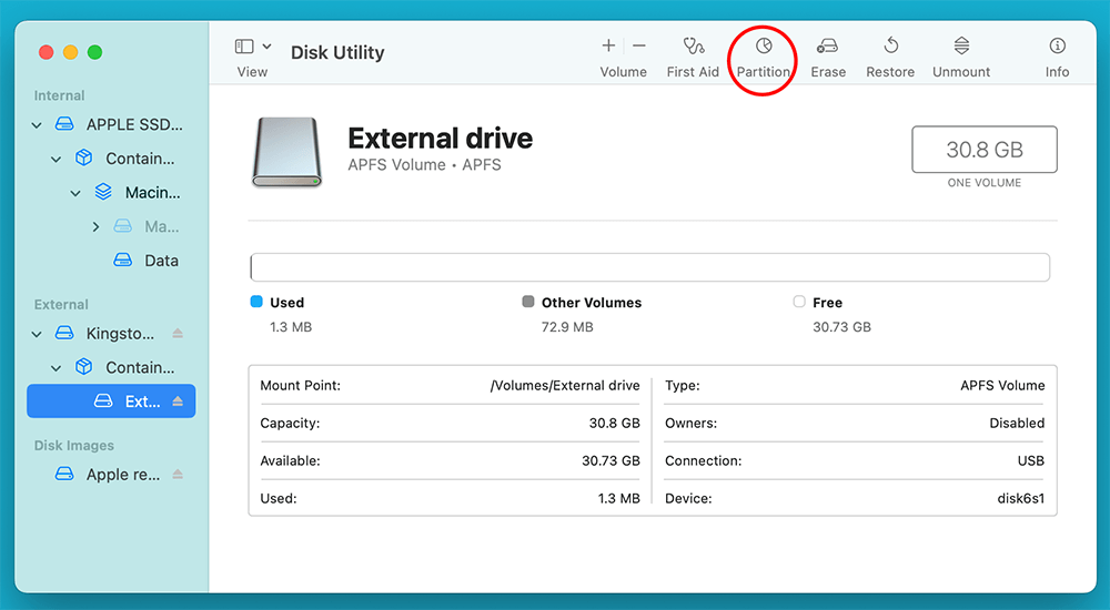 Solved Disk Utility Partition Tab Greyed Out