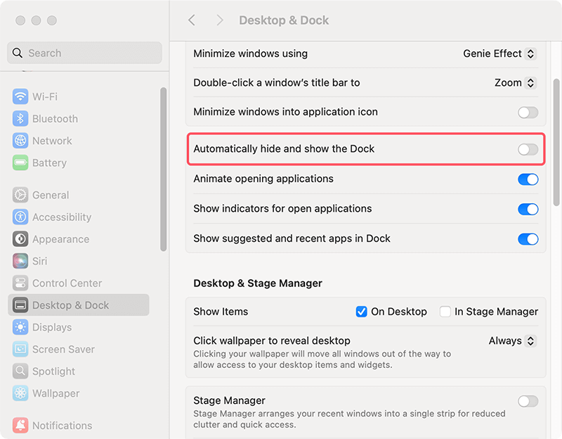 Solved Dock Disappeared On Mac How To Regain It