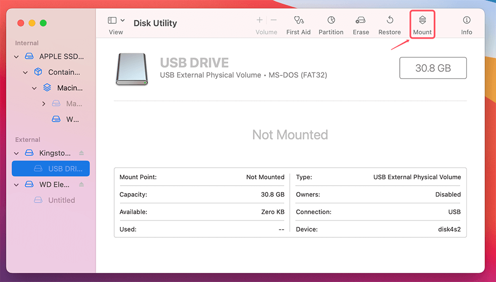 Solved External Hard Drive Not Mounting On Macos Big Sur