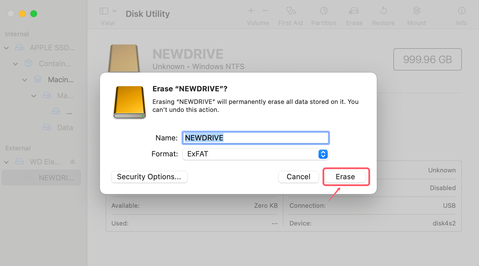 Fix Ntfs Drive Is Read Only On Macos Big Sur Withwithout Formatting
