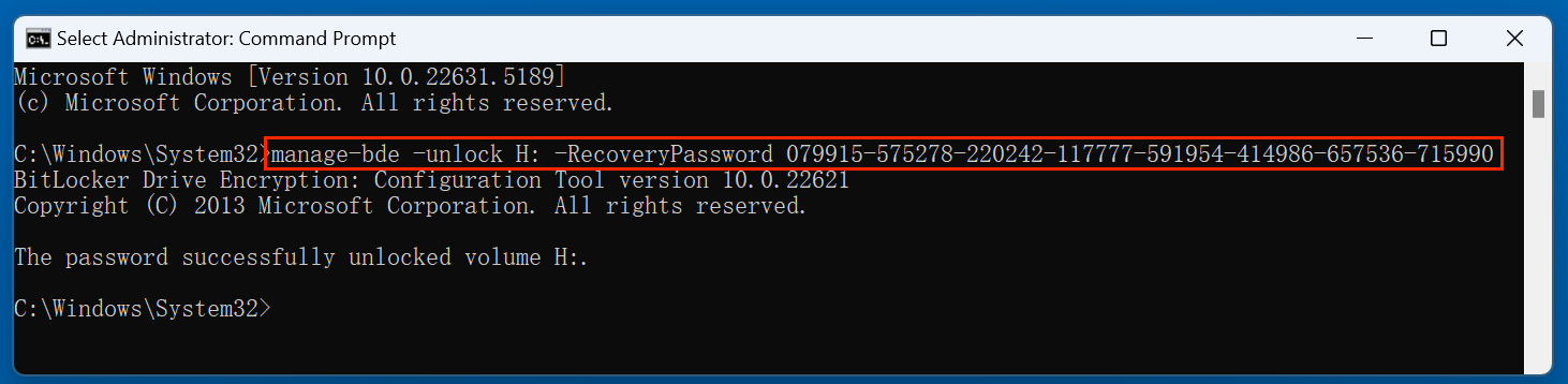 How To Format A Bitlocker Encrypted Using Command Prompt Cmd