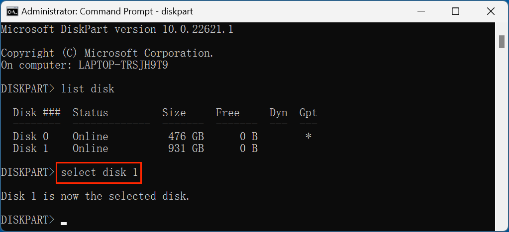 How To Format An Sd Card Using Command Prompt Cmddiskpart