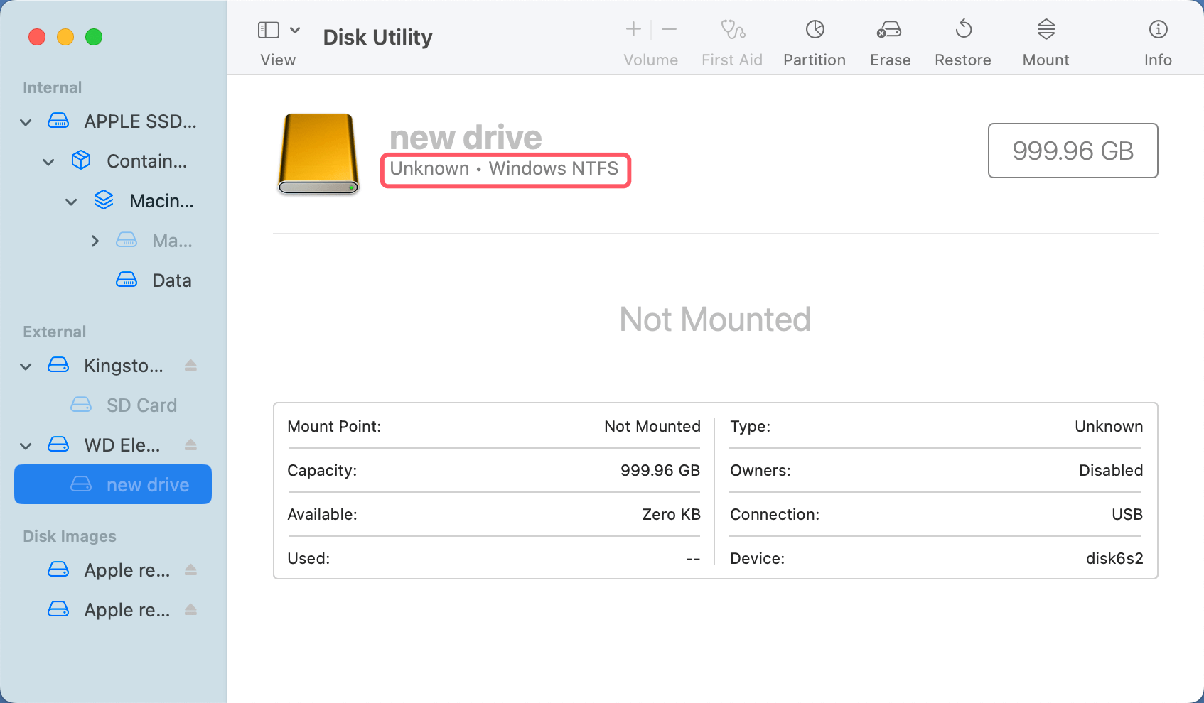 How To Format A Seagate Or Wd External Hard Drive To Ntfs On Mac And