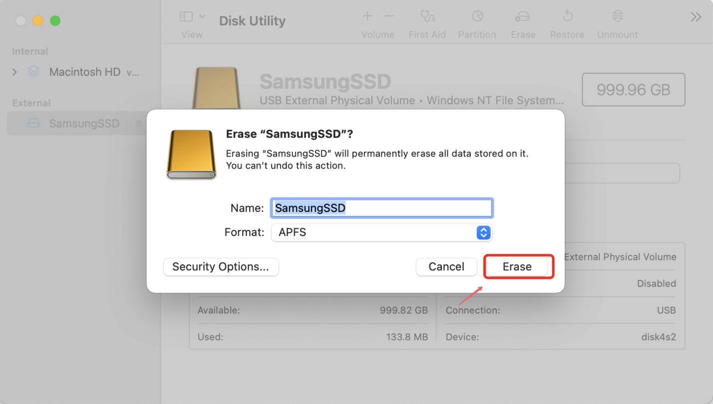Solved External Hard Drive Not Mounting On Mac Mini Apple Silicon