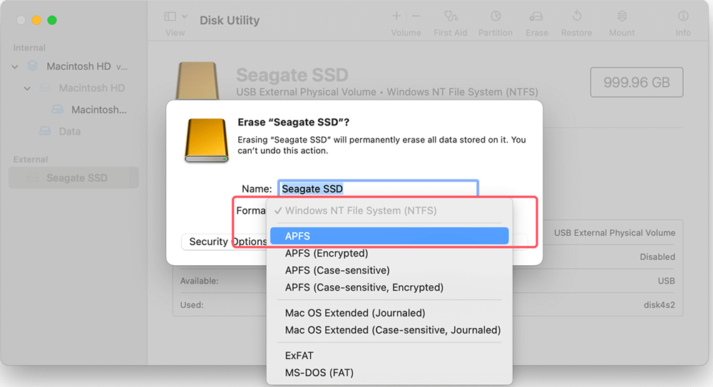How To Fix Seagate External Hddssd Not Mounting On Mac Issue