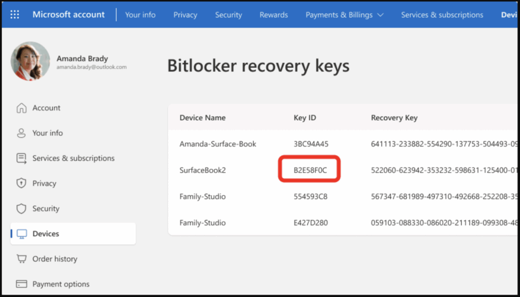 How To Find Bitlocker Recovery Key Password