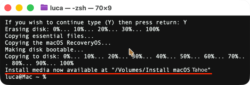 How to Create a USB Installer for macOS Tahoe 26 Beta – Guide 2025