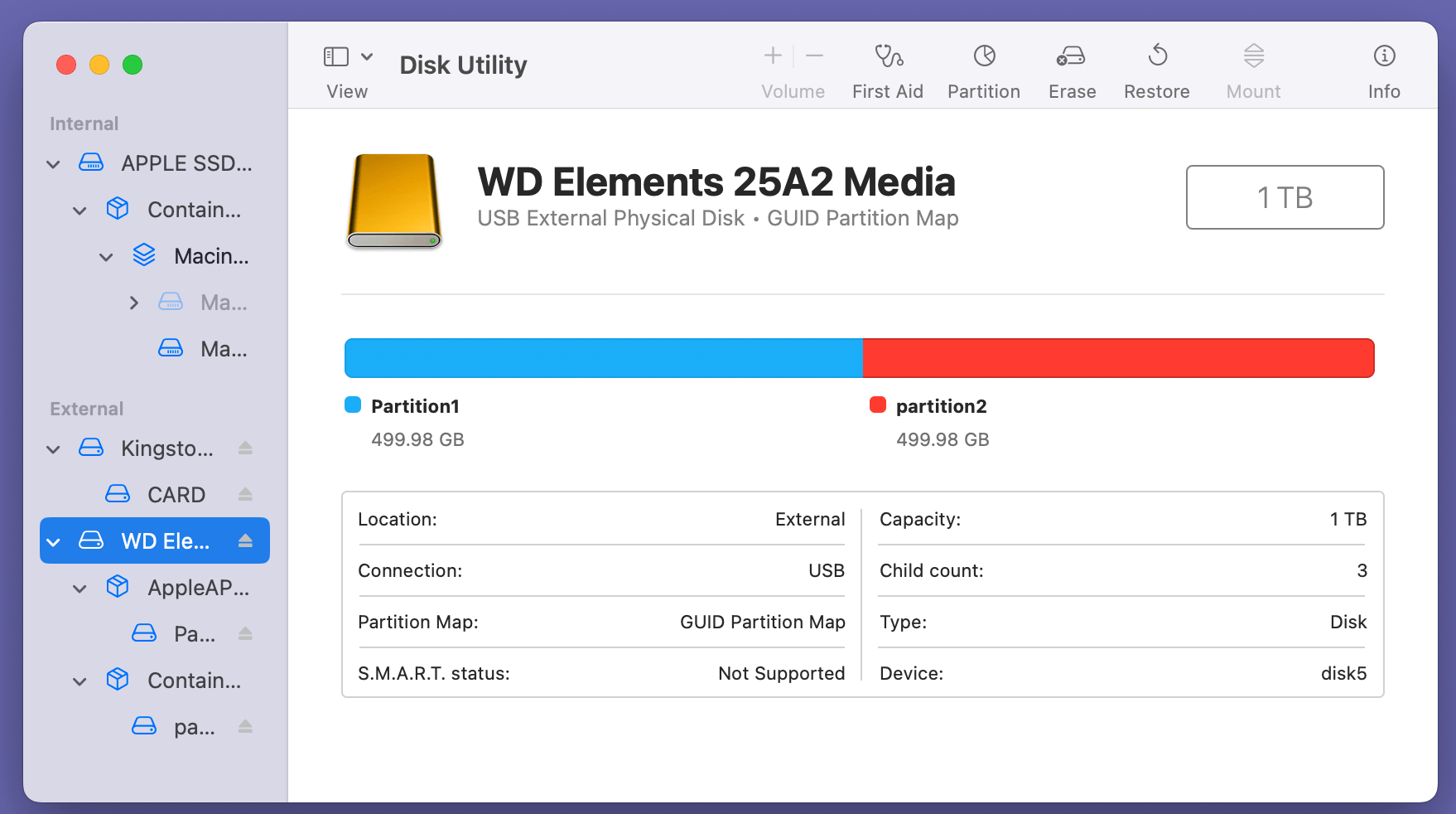 How to Merge Two Partitions (or More Partitions) to One Partition on Mac?