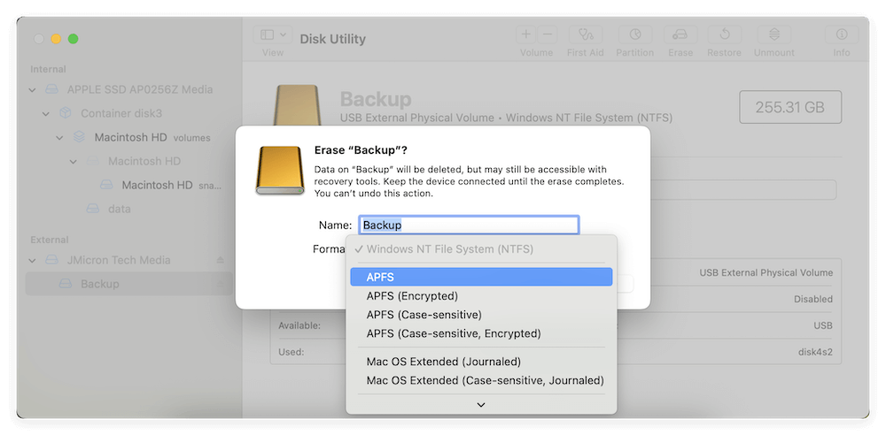 How To Format And Unformat Ntfs Hard Drive On Mac