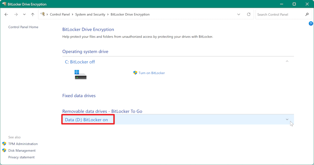 Methods To Remove Bitlocker Password For Usb Drive