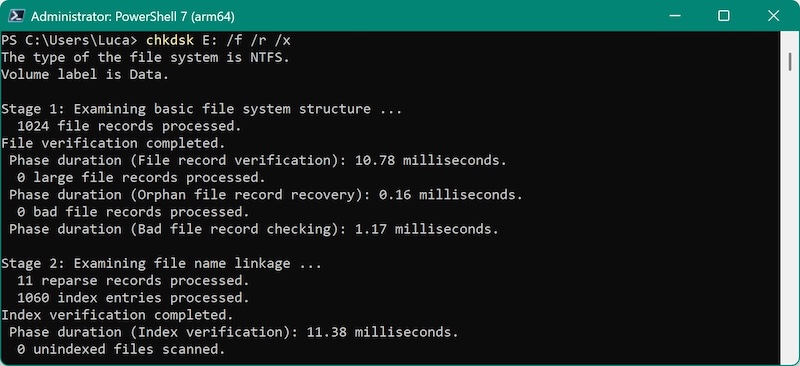 Full Guide to Check and Repair Disk Using PowerShell
