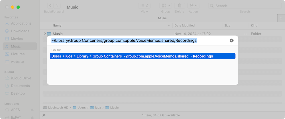 How to Locate Voice Memos on Mac?