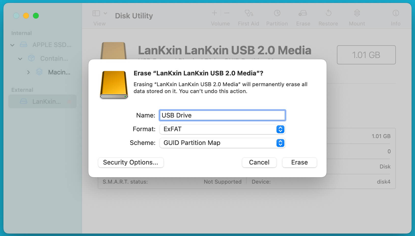 How to Securely Wipe USB Flash Drive/Pen Drive/Flash Drive/Thumb Drive/USB Stick on Mac?