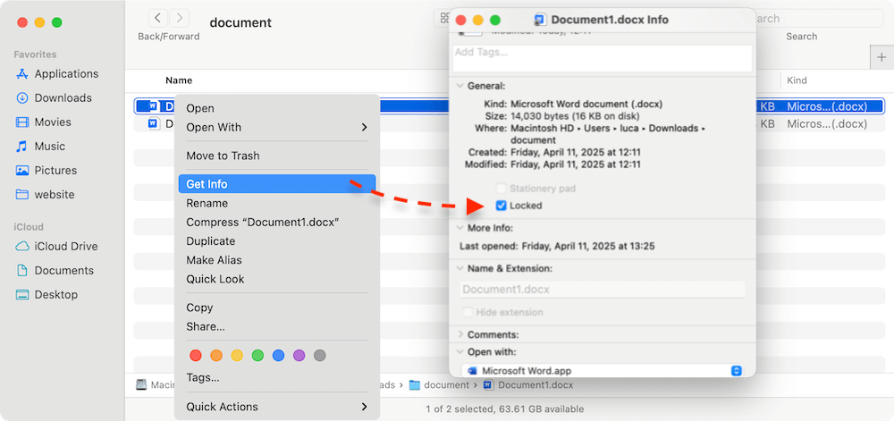 Fix The Error On Mac Word Cannot Open The Document User Does Not Have Access Privileges