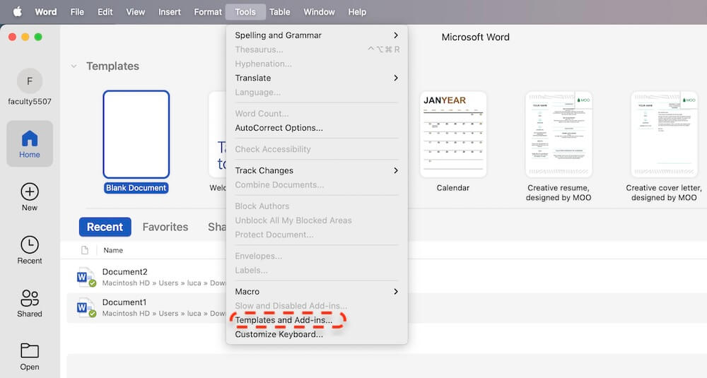 Fix The Error On Mac Word Cannot Open The Document User Does Not Have Access Privileges