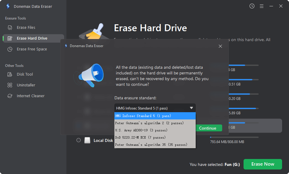 Best software to erase hard drive store